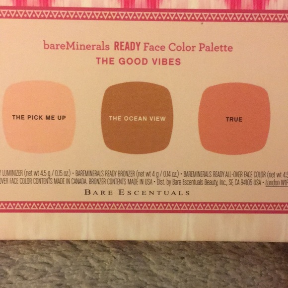 bareMinerals | Makeup | Bareminerals Ready Face Color Palette | Poshmark